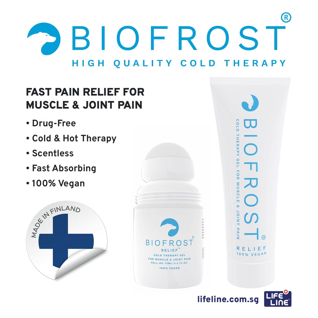Biofrost Relief - Drug-Free Pain Relief Gel – Lifeline Corporation