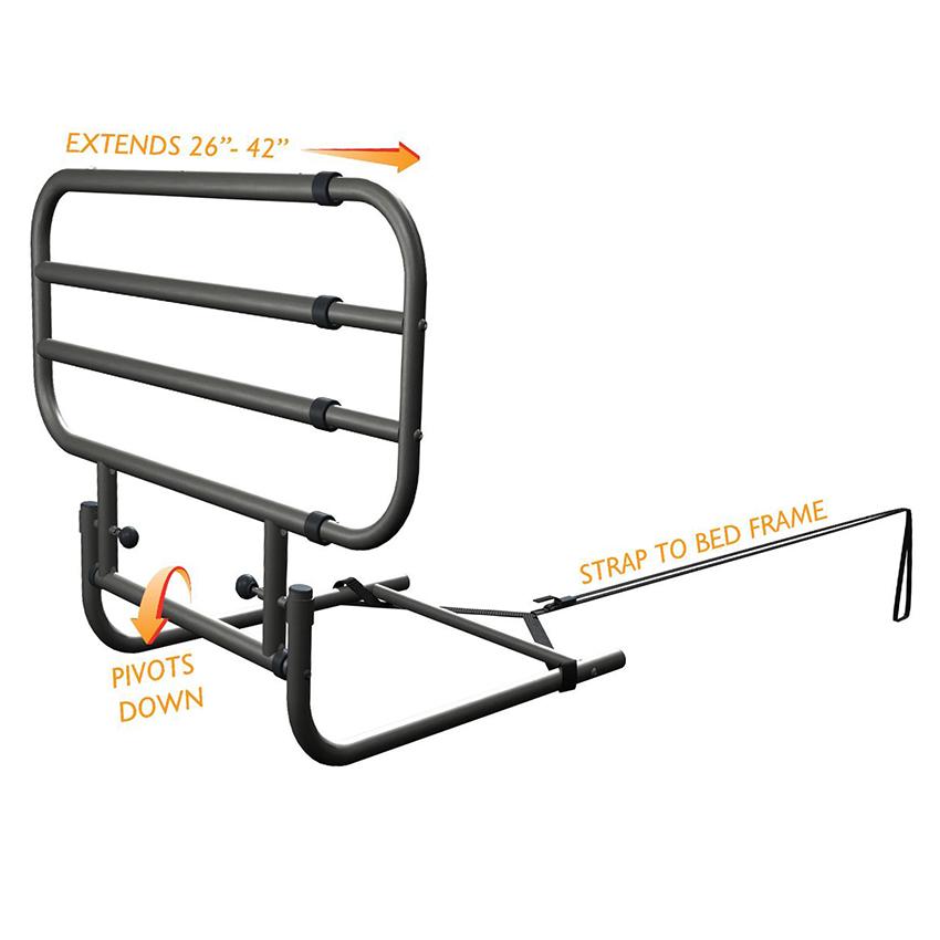 EZ Adjustable Bed Rail – Lifeline Corporation