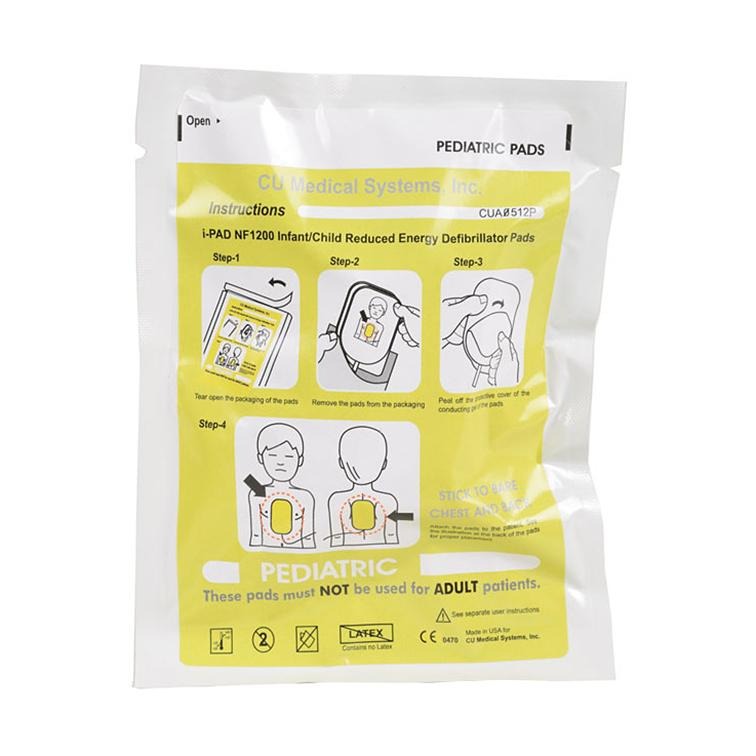 IPAD NF1200 Pediatric Pads – Lifeline Corporation