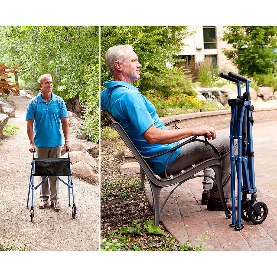 Stander EZ Fold-N-Go Walker – Lifeline Corporation
