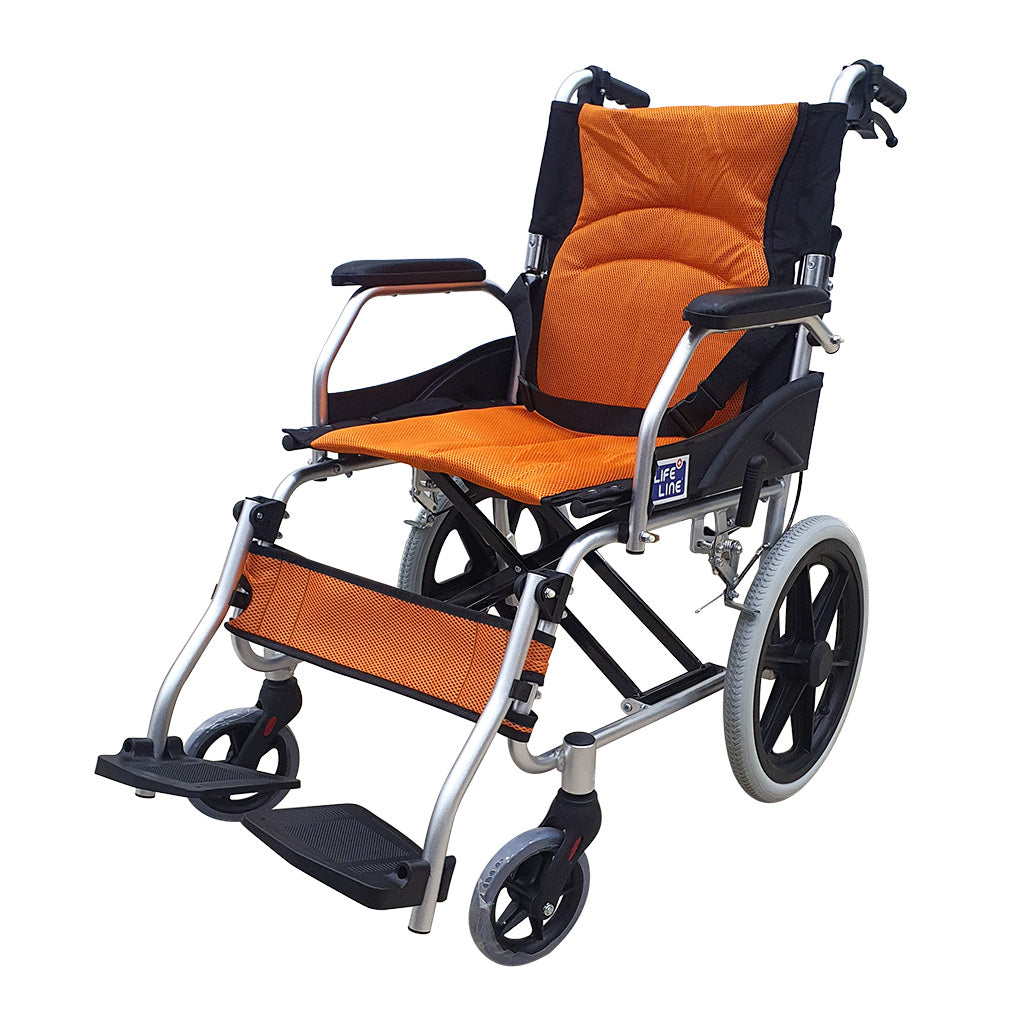 Aluminium Light Weight Standard Push Chair-18" – Lifeline Corporation