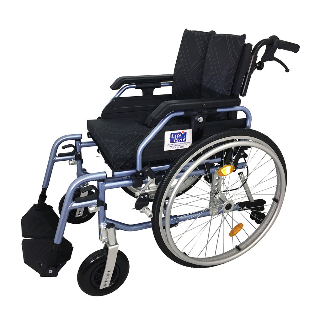 Aluminium Semi Custom Built Wheelchair – Lifeline Corporation